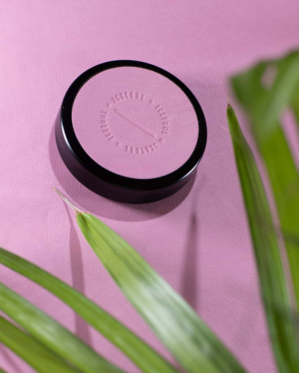 Icetool Tri Can for portion snus - Black with navy blue leather ...