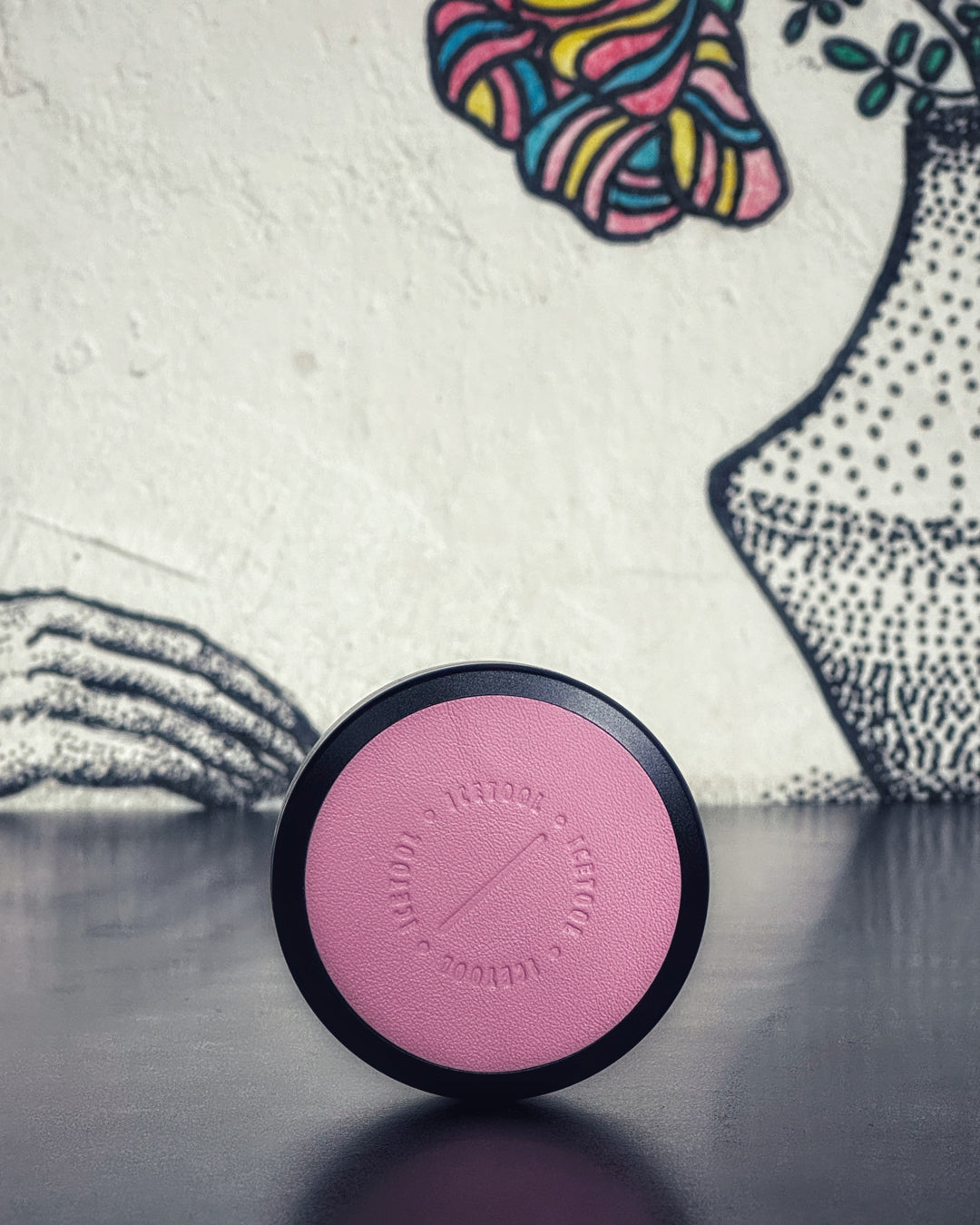 Icetool Tri Can for portion snus - Black with navy blue leather ...