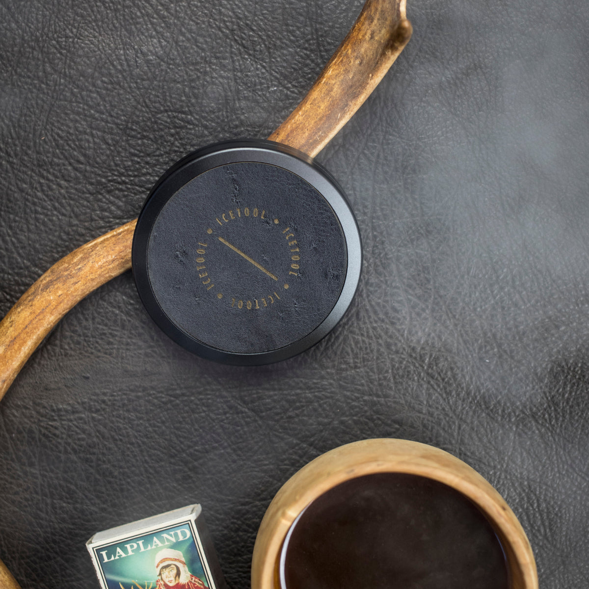 Boîte de snus Icetool Slim Can Leatherface Reindeer - Noir/Aluminium ...