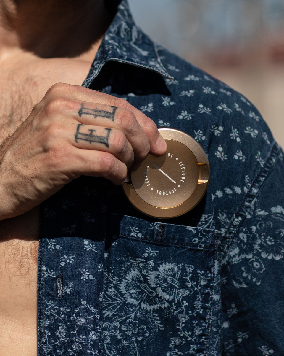 Icetool The Can, aluminum container for portion snus - Champagne color ...