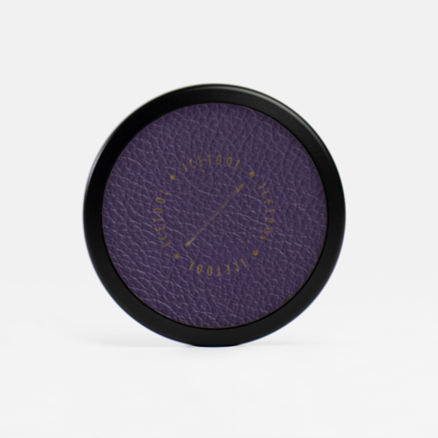 Icetool Tri Can for portion snus - Black with Violet leather - Aluminum ...